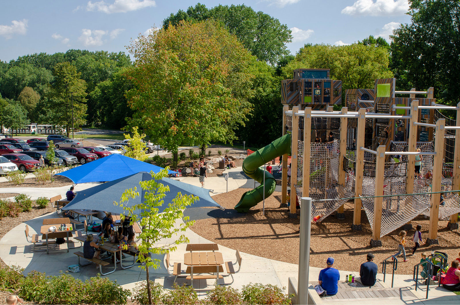 Three Rivers Park District French Regional Park Creative Play Area ...