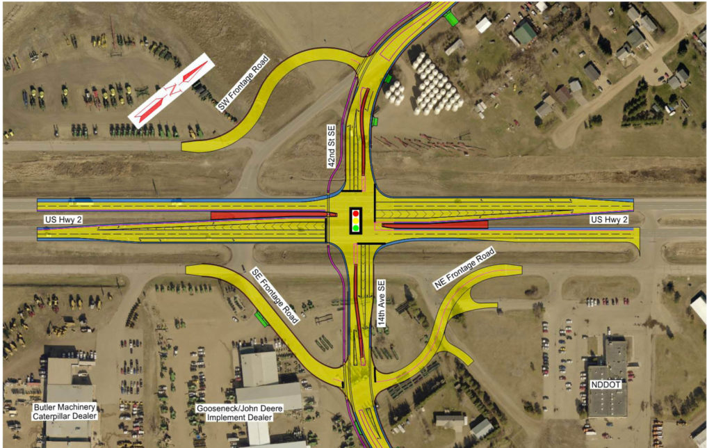 US Highway 2 & 42nd Street SE Intersection Improvements US Highway 2 & 42nd Street SE Intersection Improvements