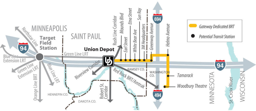 METRO Gold Line BRT - SRF Consulting