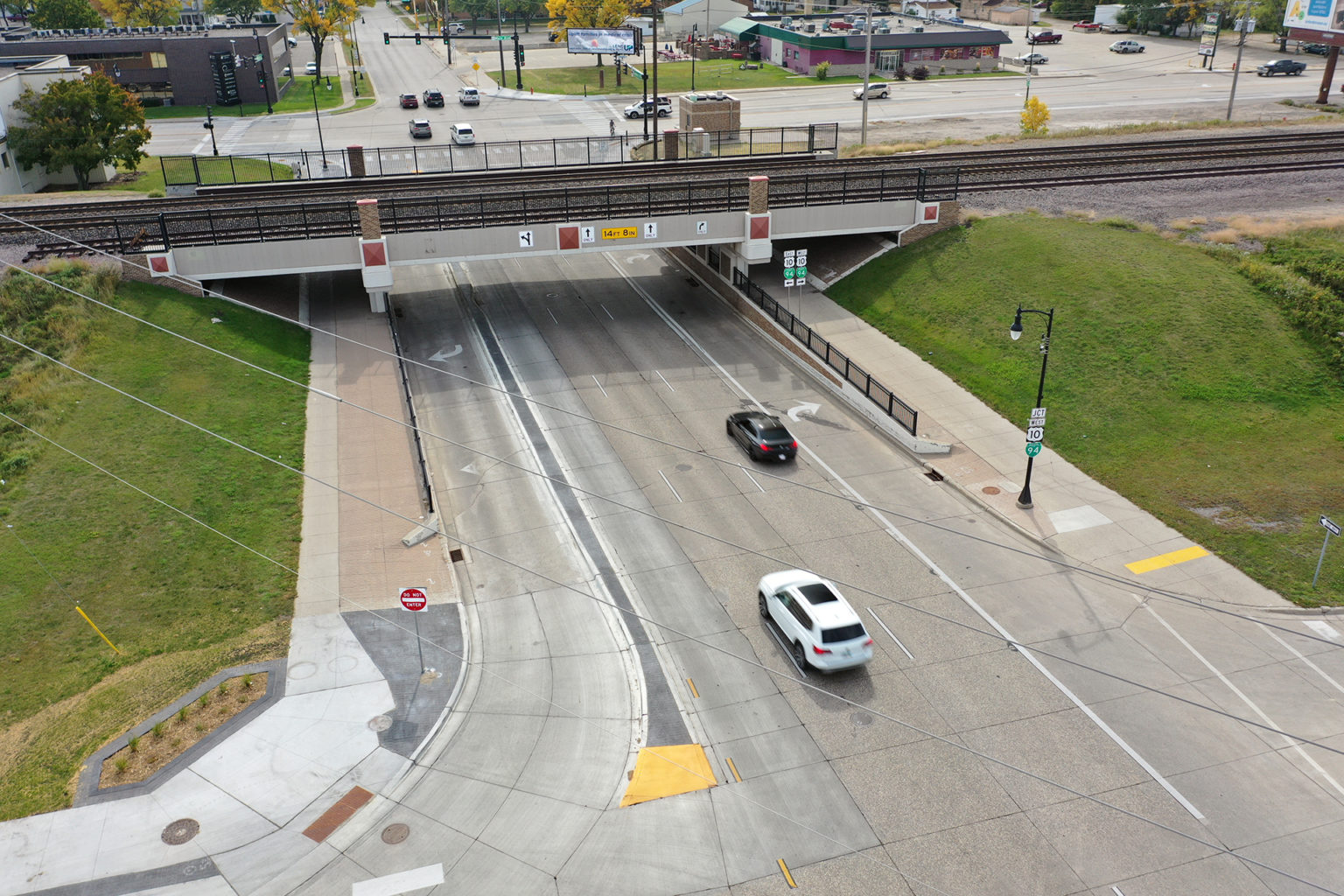 Main Avenue Reconstruction in Fargo, ND - SRF Consulting