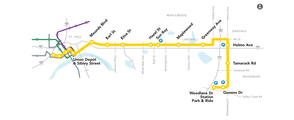 METRO Gold Line BRT Transit Planning – Saint Paul, MN | SRF
